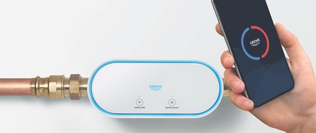 GROHE | A smart game changer: GROHE Sense system reduces water damage ...