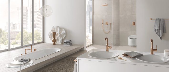 GROHE Warm sunset taps | GROHE