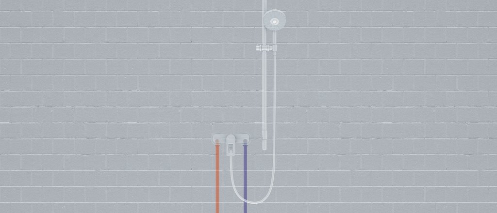 GROHE - Exposed shower mixer with hand shower - Shower Solutions ...