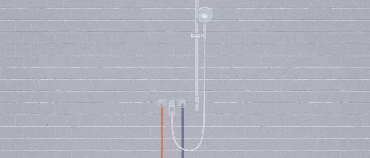 GROHE - Exposed shower mixer with hand shower - Shower Solutions ...
