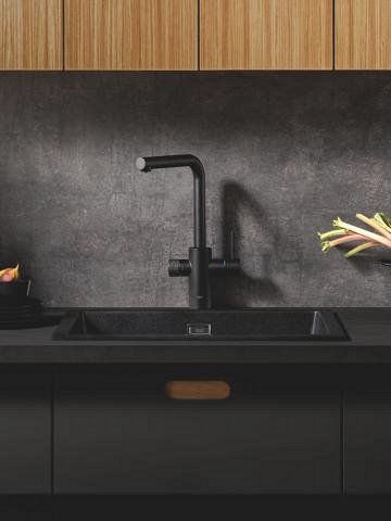 Bathroom & Kitchen fittings in GROHE Black | GROHE