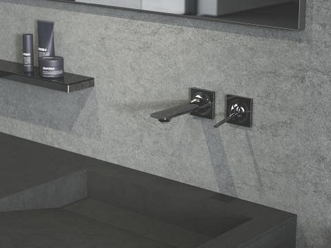 GROHE Hard Graphite – Gebürstete Oberfläche für urbane Eleganz im Bad ...