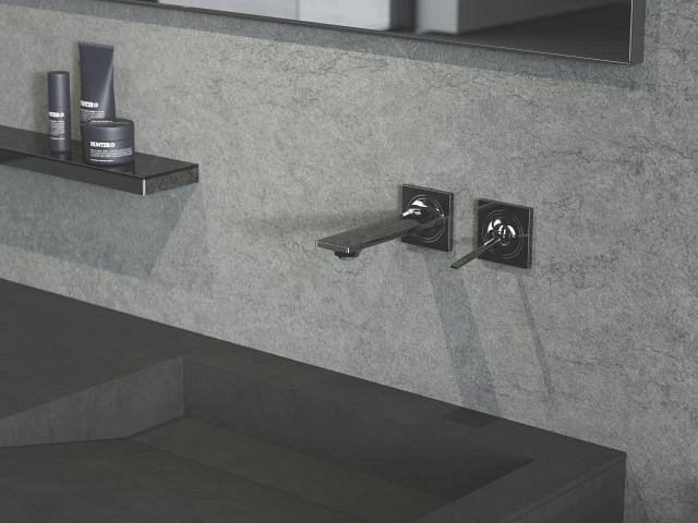 GROHE Hard Graphite – Gebürstete Oberfläche für urbane Eleganz im Bad ...