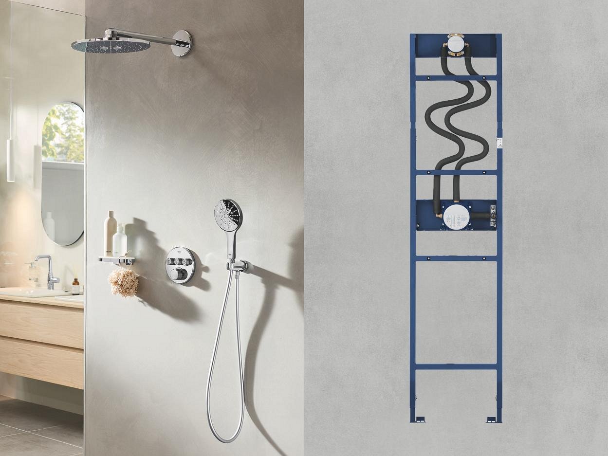 GROHE RAPIDO SHOWER FRAME | GROHE