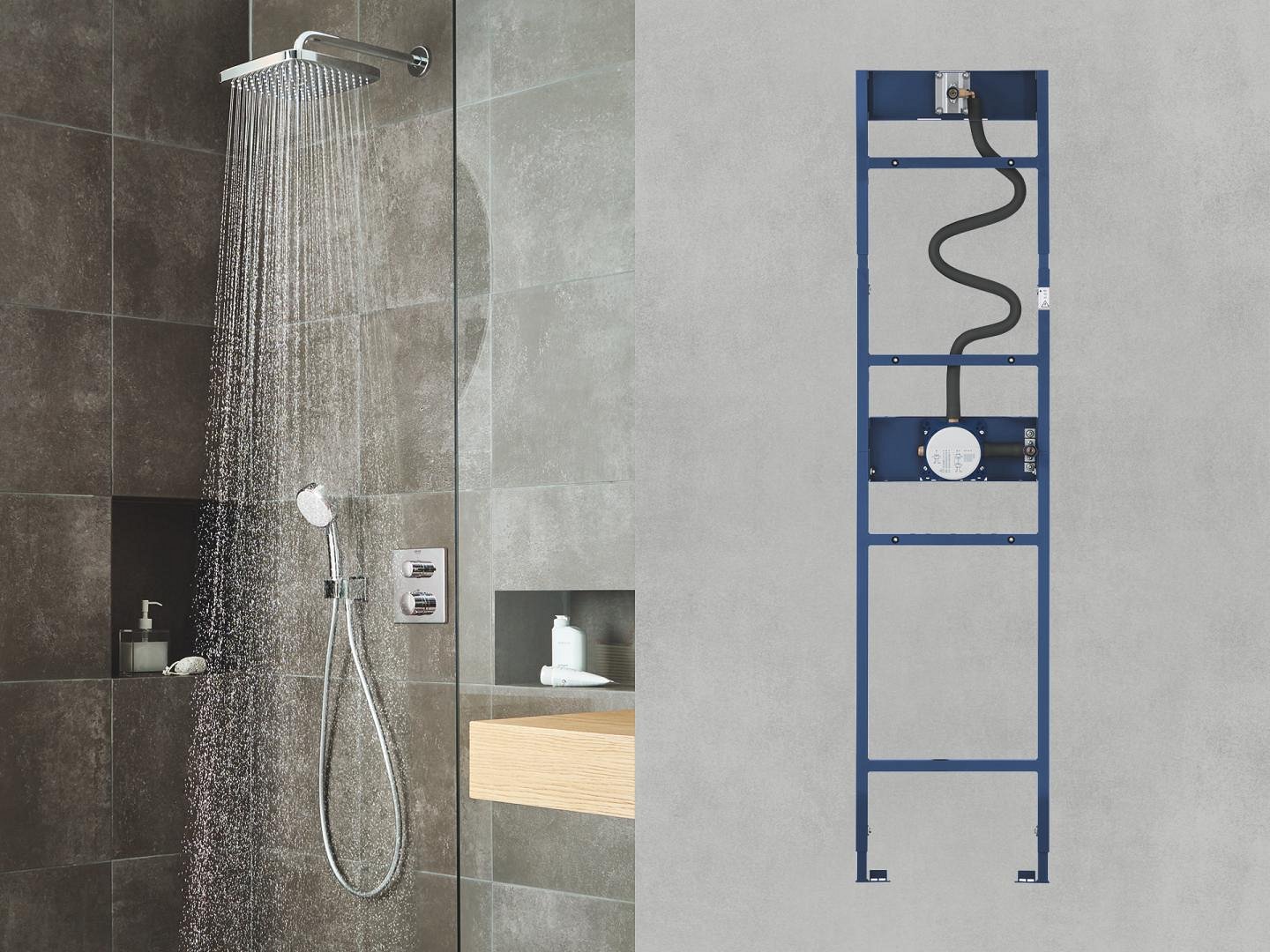 GROHE RAPIDO SHOWER FRAME | GROHE