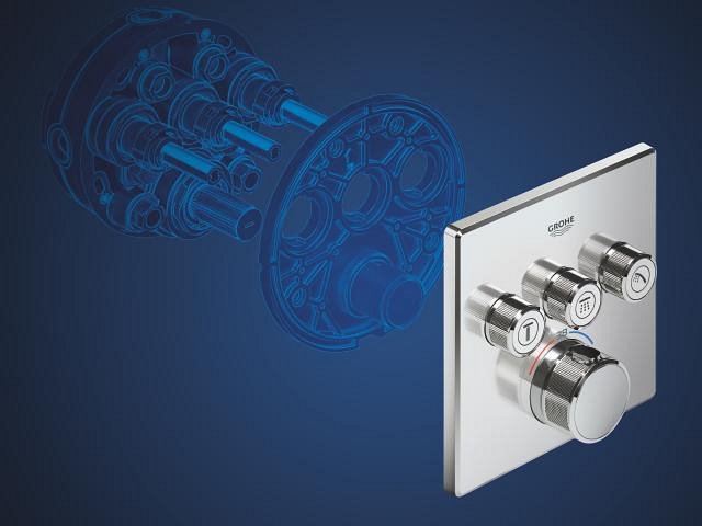 Corps encastré pour bain et douche Rapido Smartbox|GROHE | GROHE