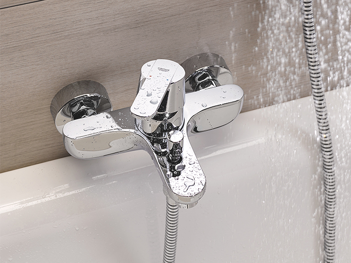 Installation guide - install a single-lever bath/shower mixer | GROHE 官方網站