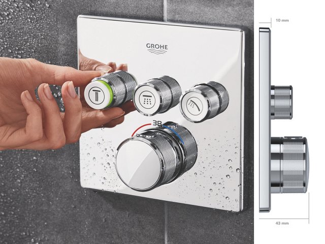 Systèmes de douche SmartControl encastré|GROHE | GROHE