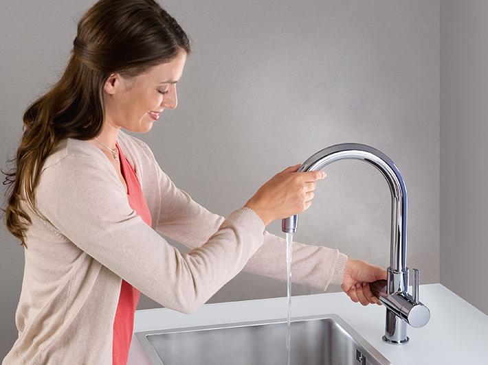 GROHE Red® - Instant kettle hot water plus integrated kitchen tap | GROHE