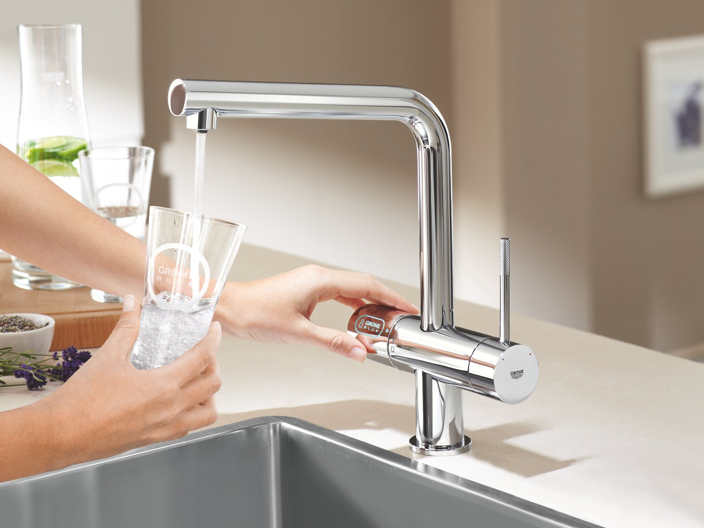 FAQ GROHE Blue - Water Filter Kitchen Taps - Services for you | GROHE