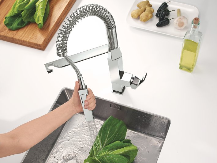 Küchenarmatur mit Brause: Stilvolle Alltagshelfer | GROHE