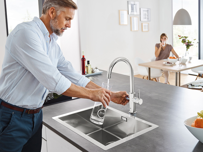 Water Filter Taps - Kitchen Trends & Tap Designs - For your Kitchen | GROHE