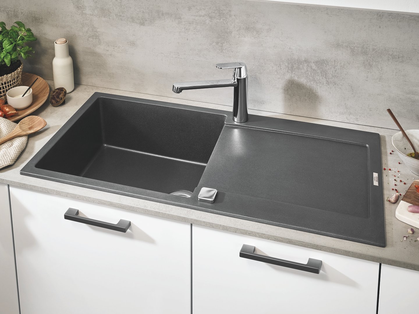 GROHE K500 Series Composite Sinks for Your Kitchen | GROHE | GROHE ...
