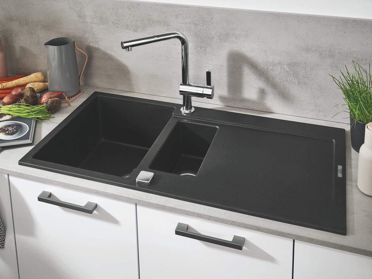GROHE K500 Series Composite Sinks for Your Kitchen | GROHE | GROHE