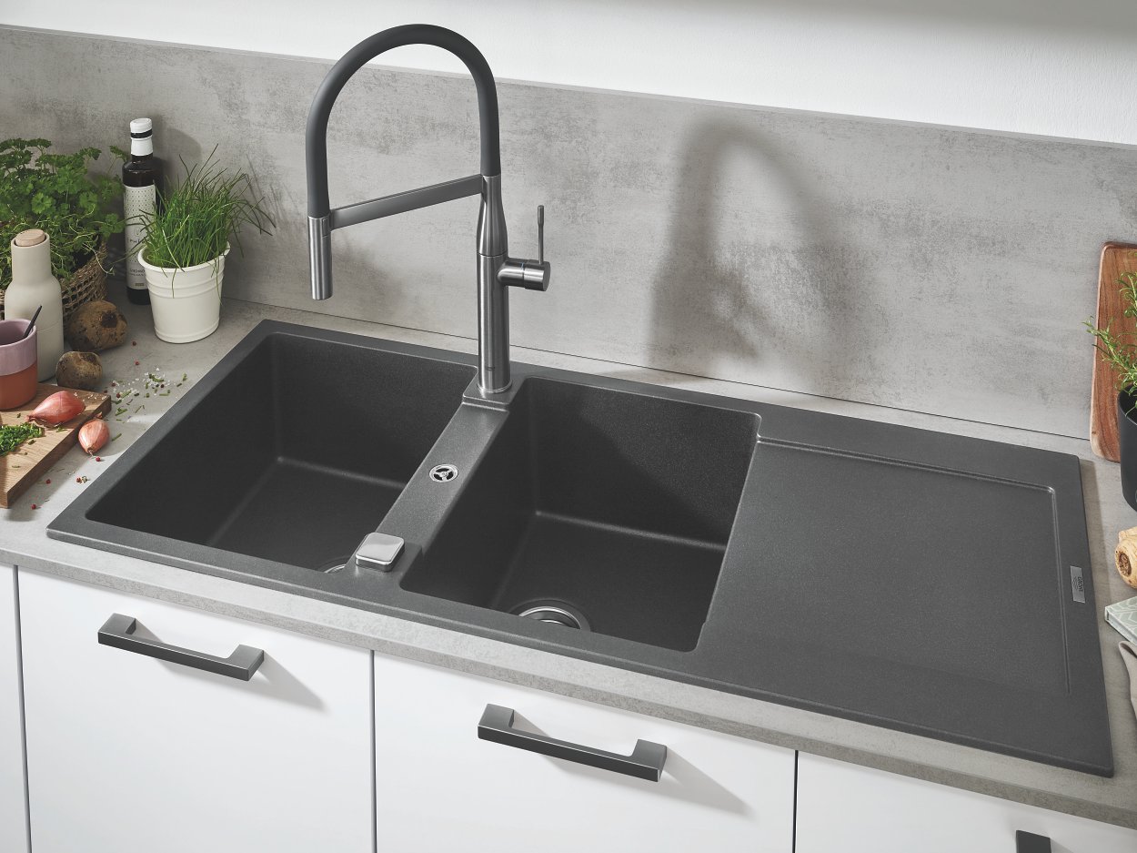 GROHE K500 Series Composite Sinks for Your Kitchen | GROHE | GROHE ...