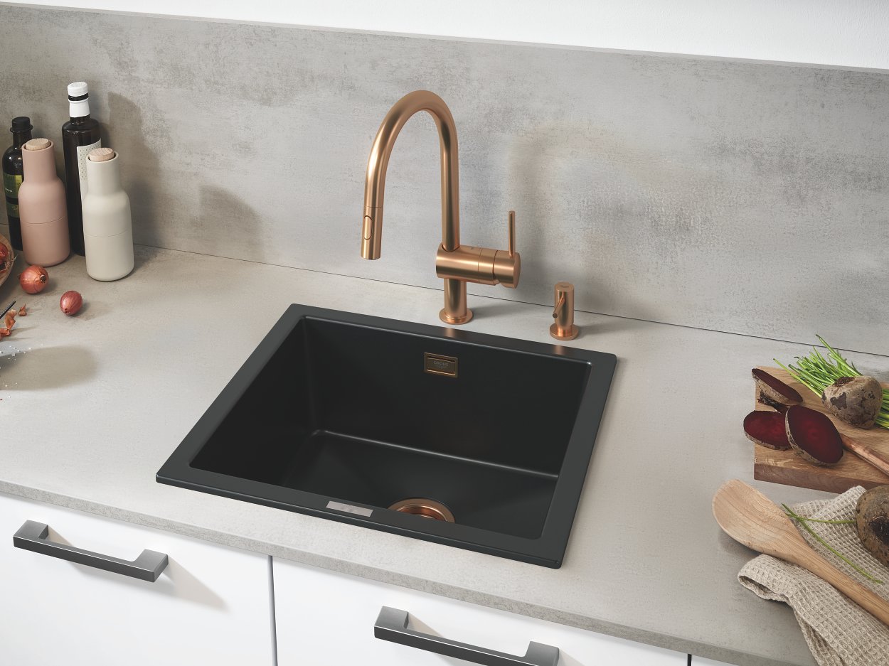 Choisir un évier noir pour une touche d’élégance | GROHE