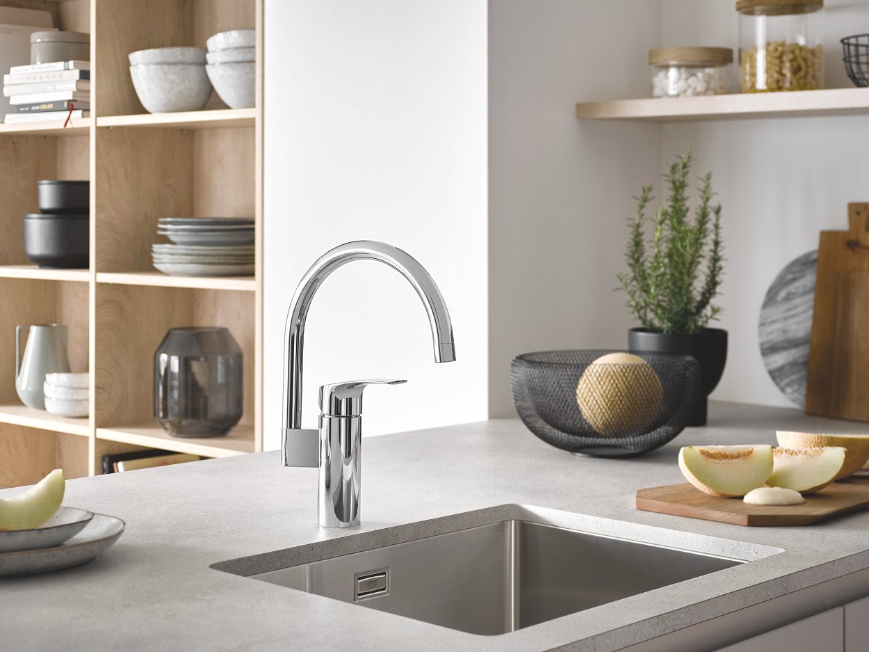 GROHE K700U | Roestvrij stalen keukenspoelbak | GROHE
