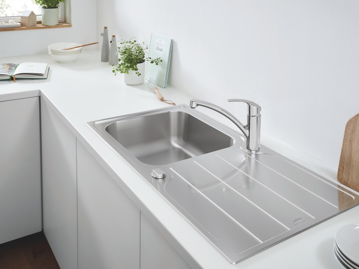 GROHE K500 | Roestvrij stalen keukenspoelbak | GROHE