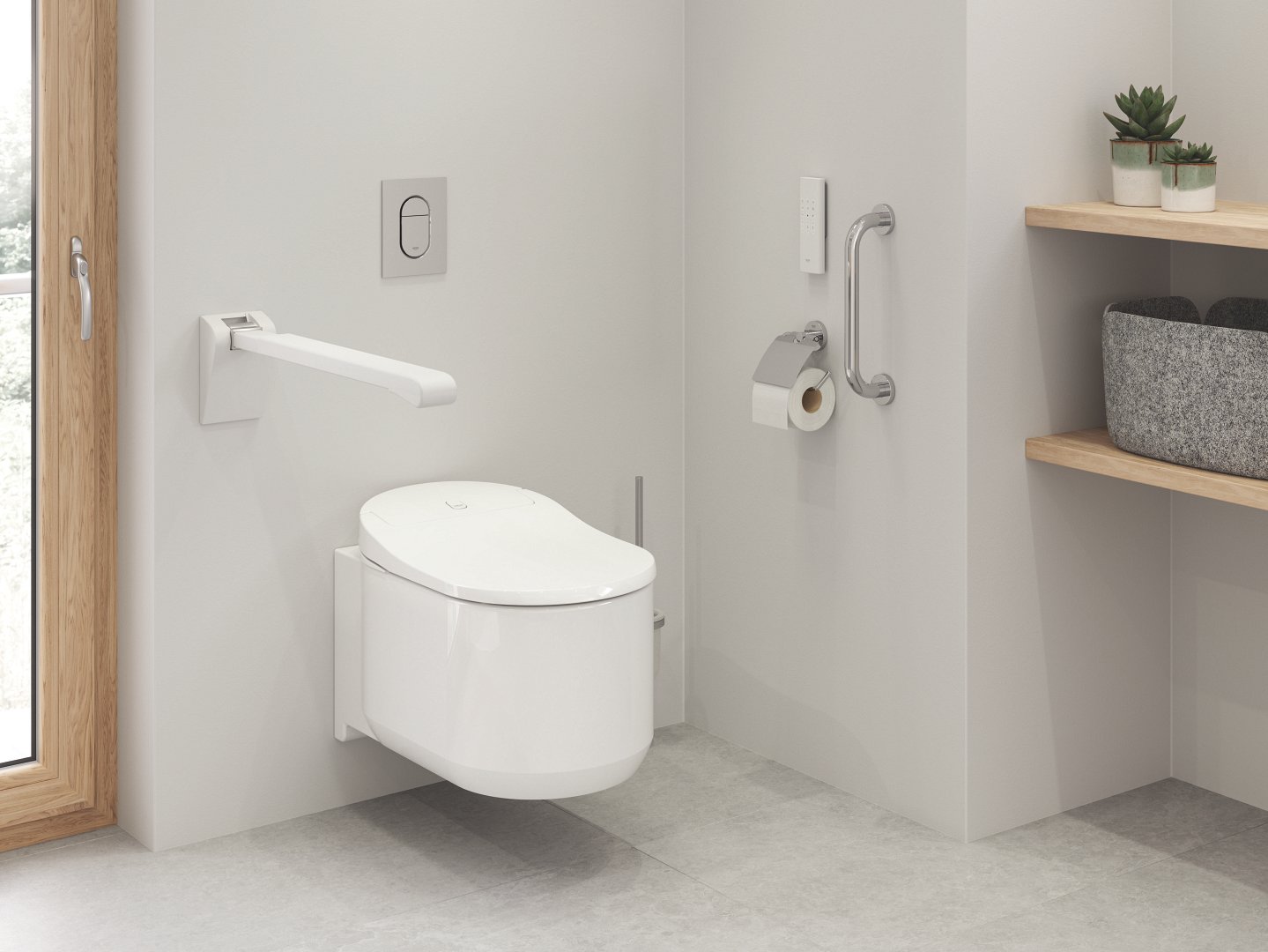 Haltegriffe fürs Bad: mehr Sicherheit im Badezimmer | GROHE