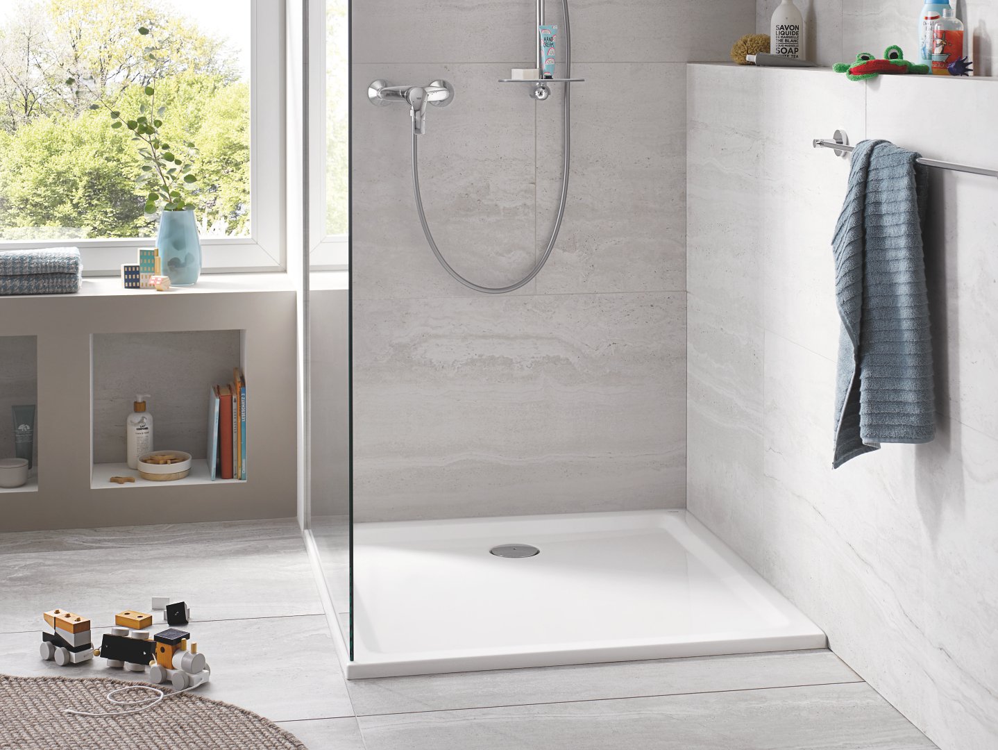 Receveur de douche pour salle de bains moderne | GROHE | GROHE