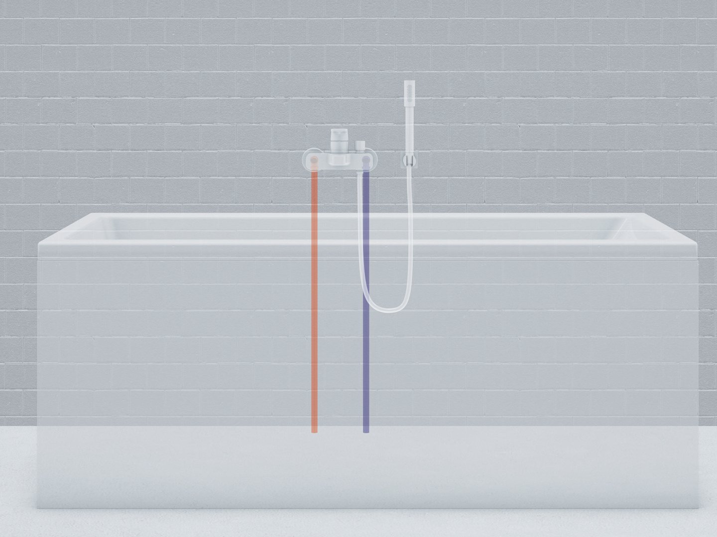 GROHE - Bath Solutions - Planning Examples - Planning and Mounting ...