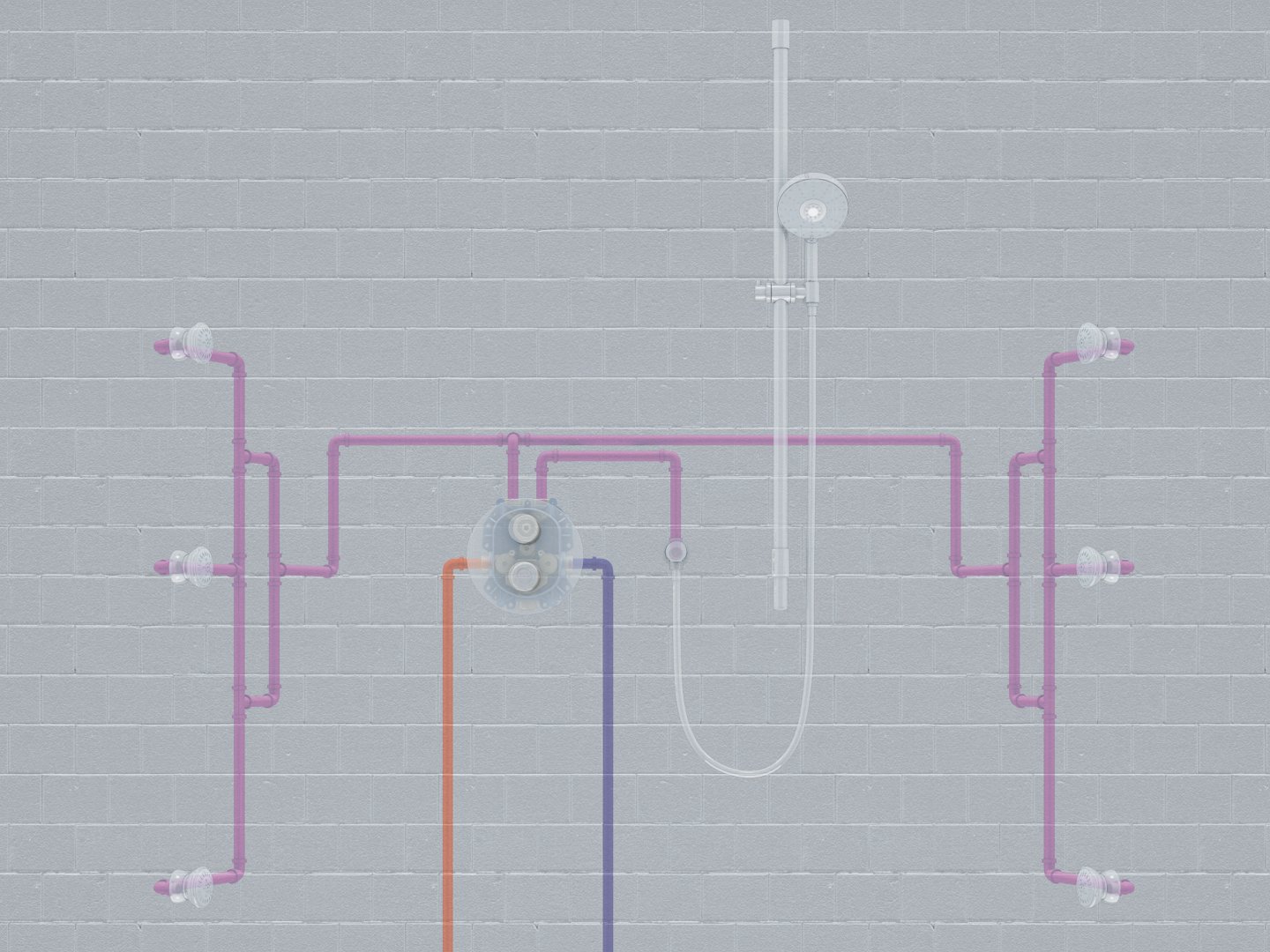 GROHE - Shower Solutions - Planning Examples - Planning and Mounting ...