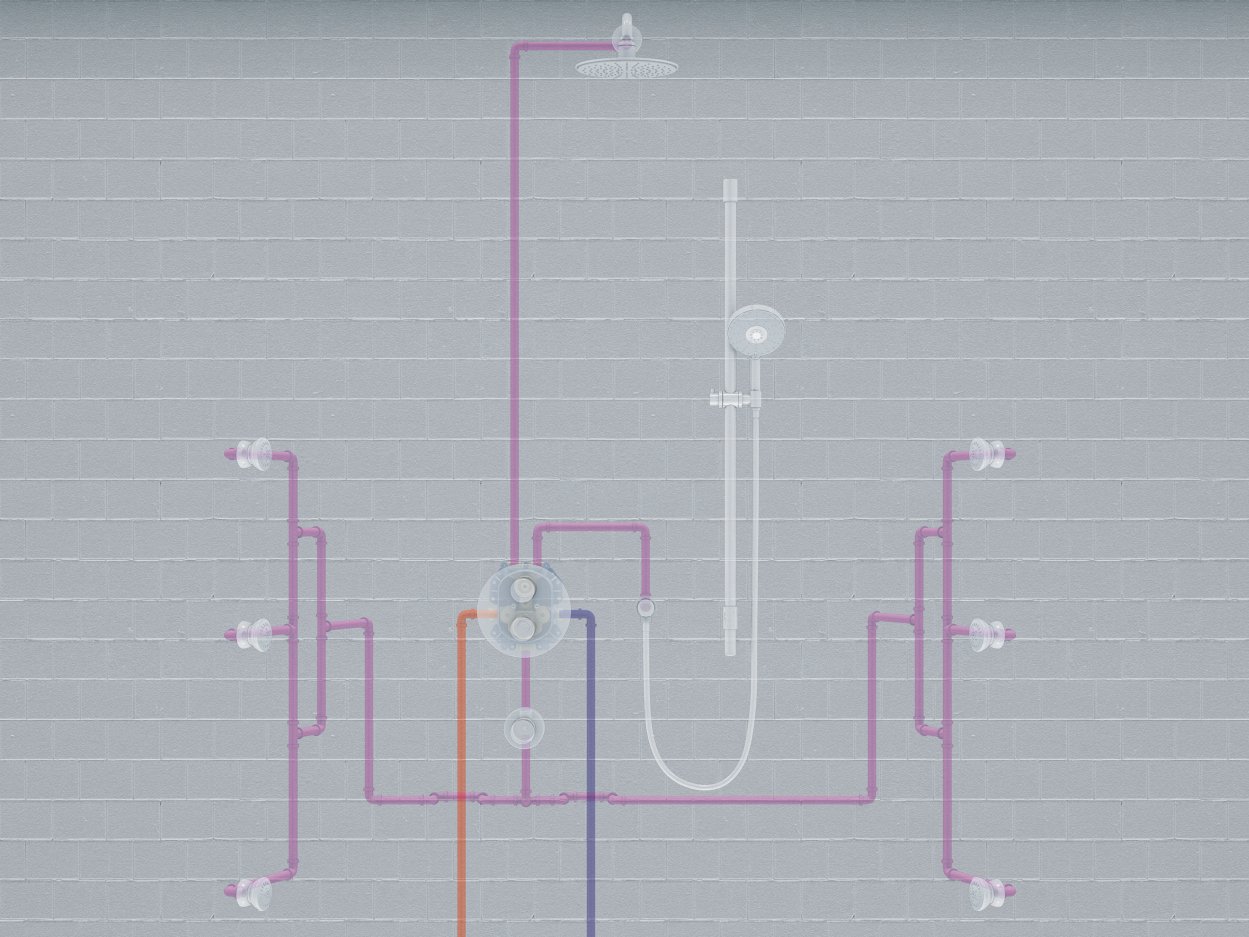 GROHE - Shower Solutions - Planning Examples - Planning and Mounting ...