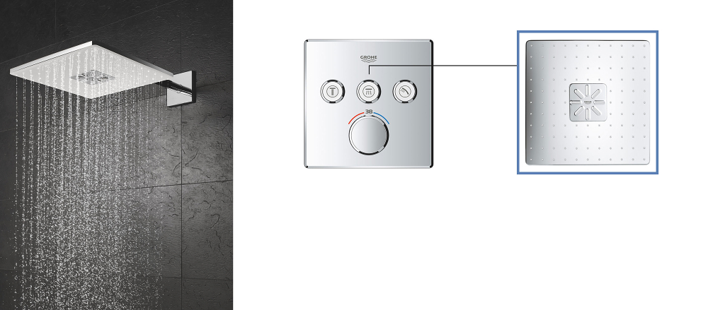 GROHE SmartControl Inbouw | Precieze controle in je douche | GROHE