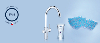 KUCHYŇSKÉ SYSTÉMY GROHE BLUE VYROBENY PRO VAŠI VODU | GROHE