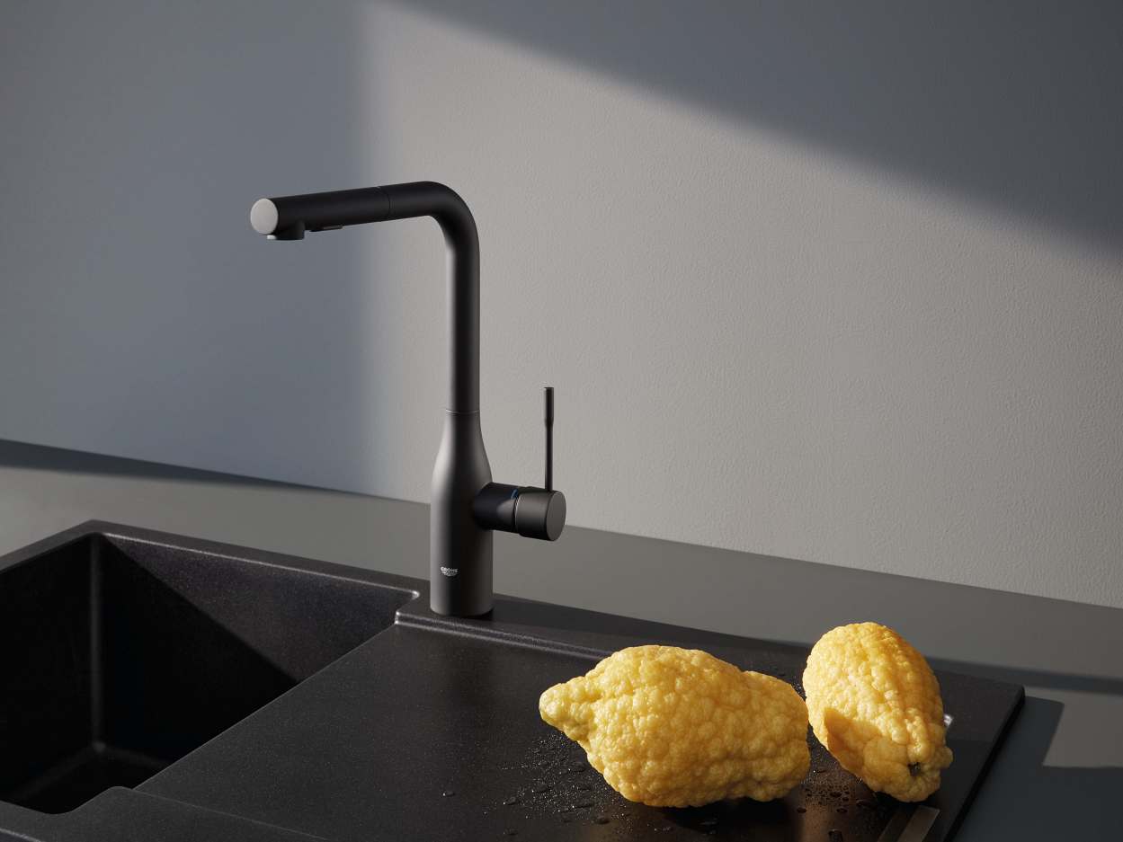 Robinets de salle de bains noirs | GROHE