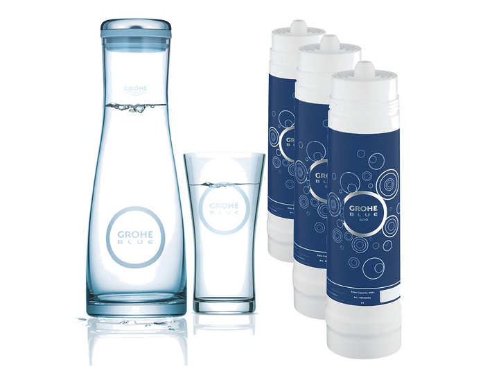 GROHE Blue Chilled & Sparkling - Water Filter Kitchen Taps - For your ...