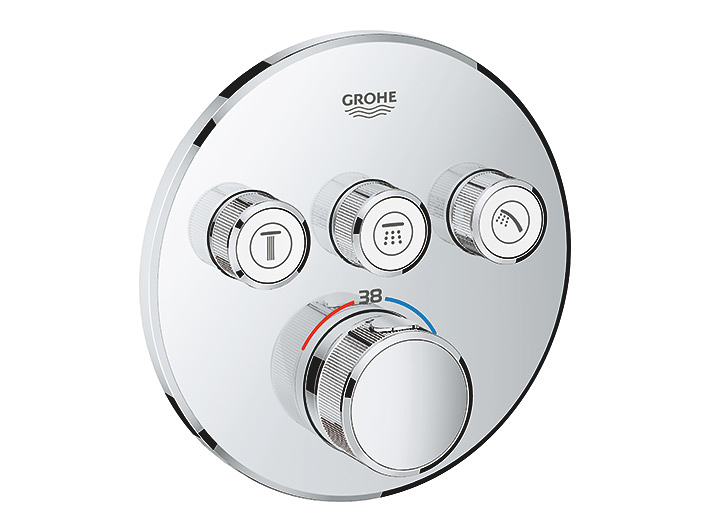 SmartControl - Innovatieve druk-draai knoppen | GROHE