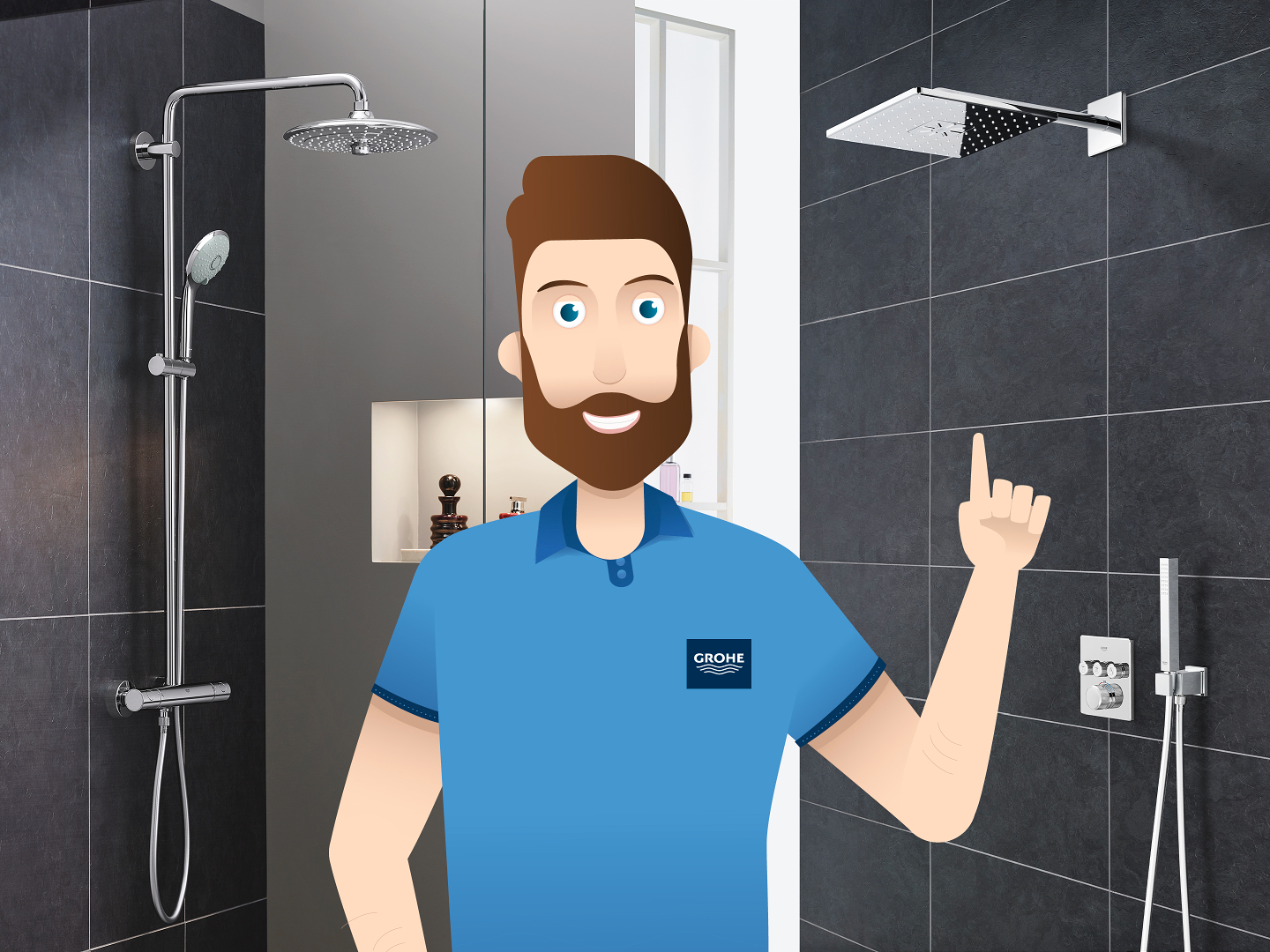 Welcome to the joy of showering | GROHE