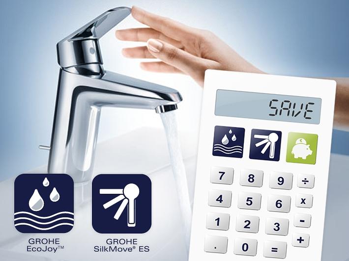 Water-saving Faucets - Water-saving Products - For your Bathroom | GROHE