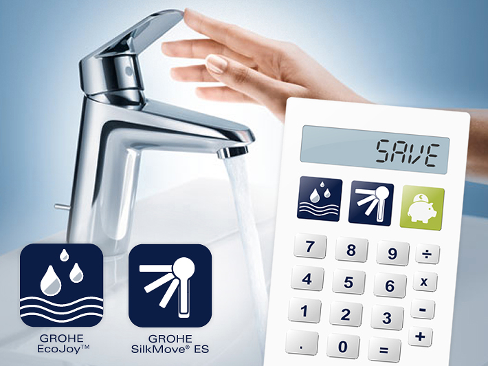 Water-saving Faucets - Water-saving Products - For your Bathroom | GROHE