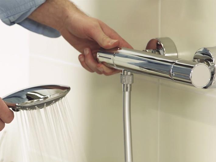 Installation guide - Install a shower bar | GROHE
