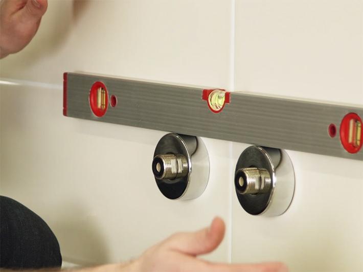 Installation guide - Install a single-lever shower mixer | GROHE 官方網站