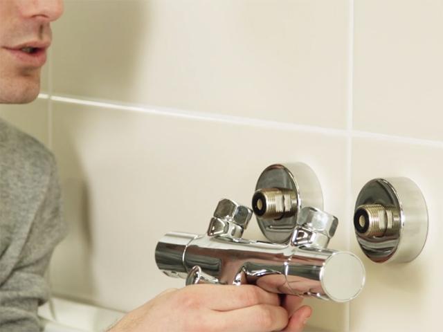 Installation guide - Install a single-lever shower mixer | GROHE