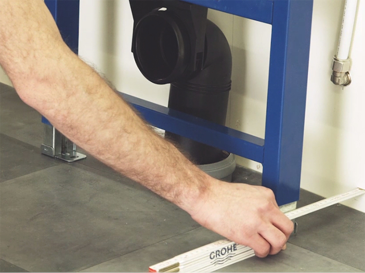How to Install a Wall Hung Toilet | GROHE