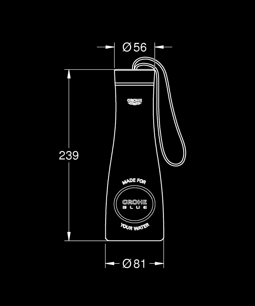GROHE Blue Botella Thermo | GROHE