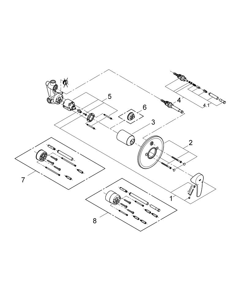Eurostyle Single-lever bath/shower mixer | GROHE