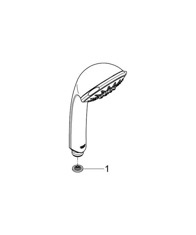 Relexa 100 Five Hand Shower 5 Sprays | GROHE