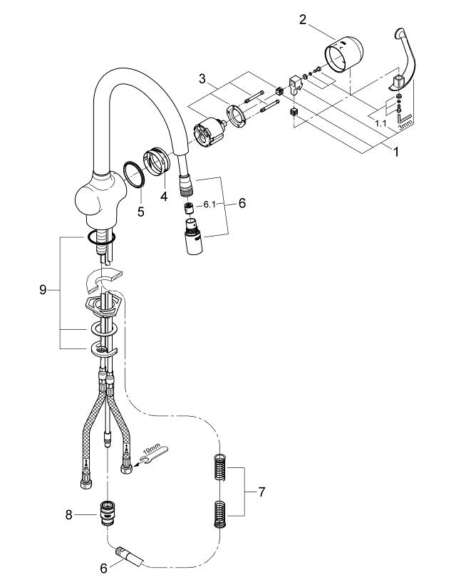 Zedra Single-lever sink mixer 1/2″ | GROHE 官方網站
