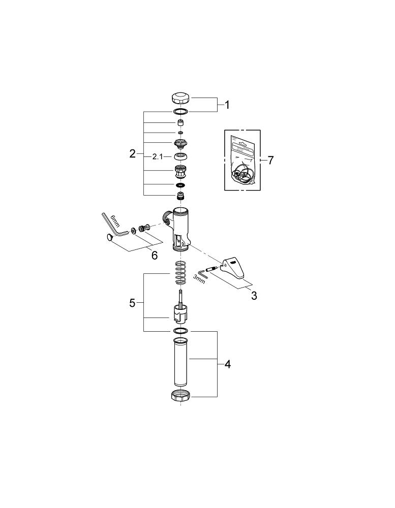 DAL-Automatic flush valve for WC | GROHE