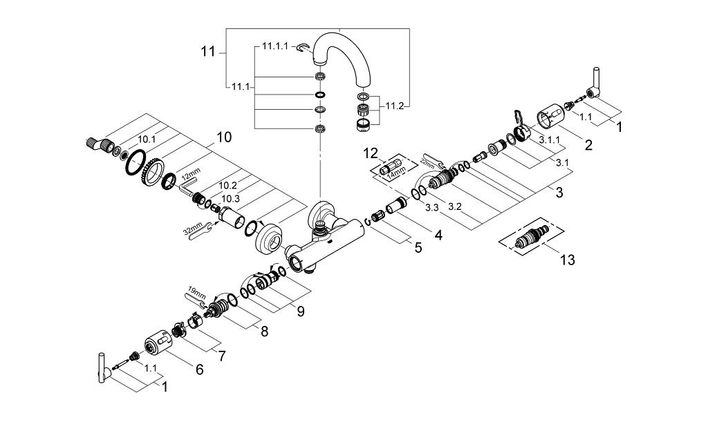 雅欧 恒温浴缸混合龙头 | 德国高仪中国官方网站
