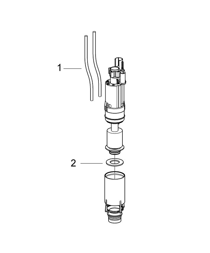 Dual Flush discharge valve AV1 | GROHE