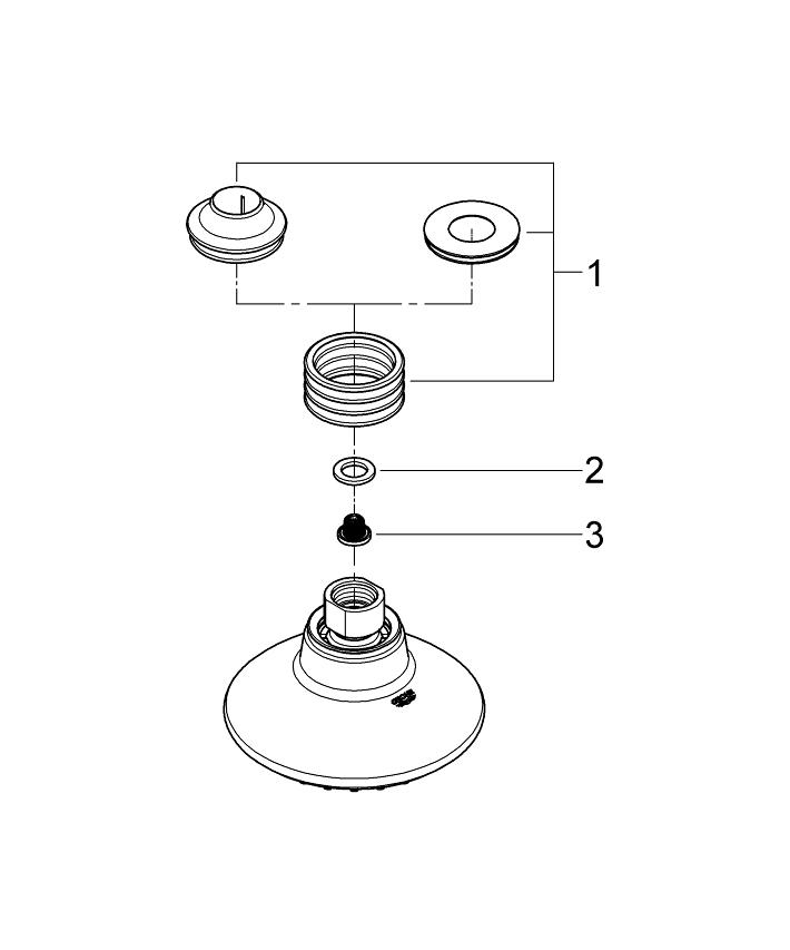 Euphoria 110 Mono Head shower 1 spray | GROHE Taiwan