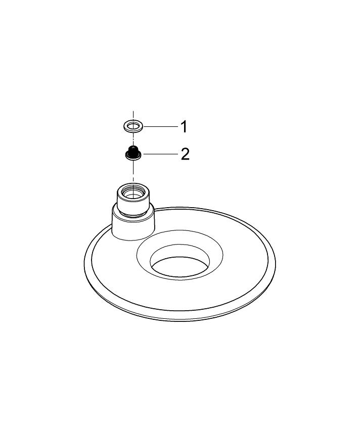 Rainshower Icon 190 Head shower 1 spray | GROHE