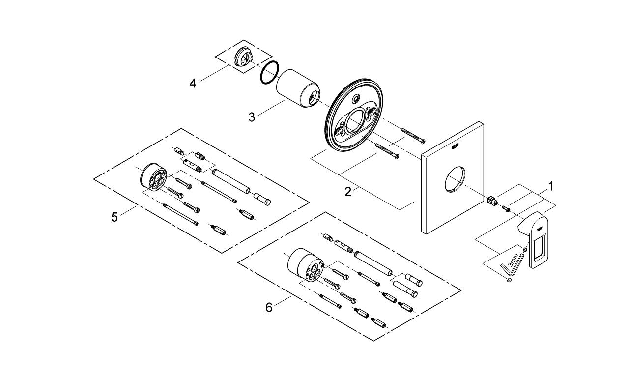 Quadra Single-lever shower mixer | GROHE