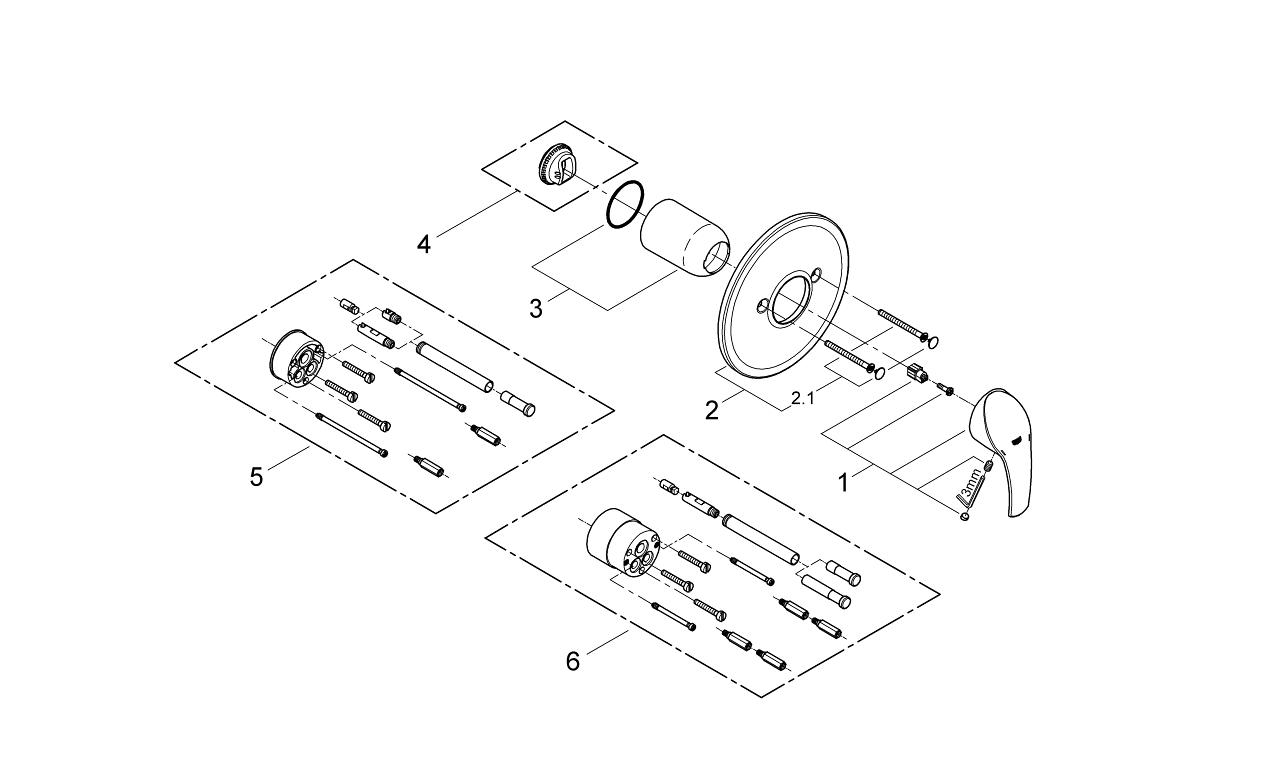 Eurosmart Single-lever shower mixer | GROHE 官方網站